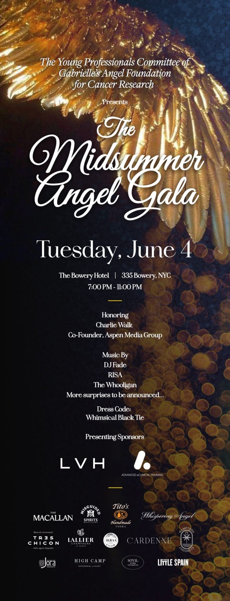 Young Professionals Committee Gala - Gabrielle's Angel Foundation